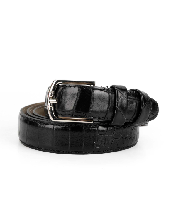 کمربند چرم طبیعی زنانه شیفر Shifer کد 685B|رنگ قرمز-بانی مد