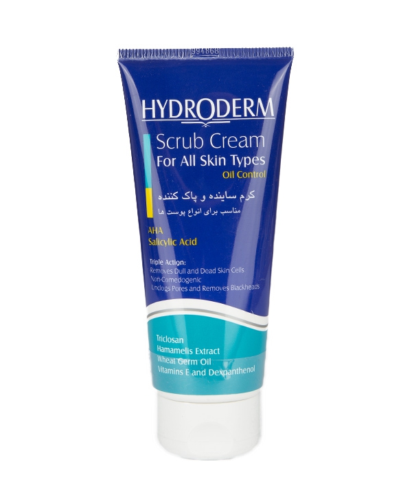 کرم ساینده و پاک کننده هیدرودرم Hydroderm مقدار 200 گرم|رنگ آبی-بانی مد