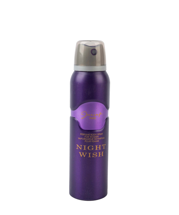 اسپری خوشبو کننده زنانه ژک ساف Jacsaf مدل Night Wish حجم 150 میلی لیتر|رنگ بی رنگ-بانی مد