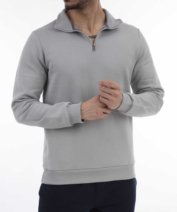 سویشرت مردانه سه دو Sedo کد 4WM55NW0361|رنگ خاکستری-بانی مد