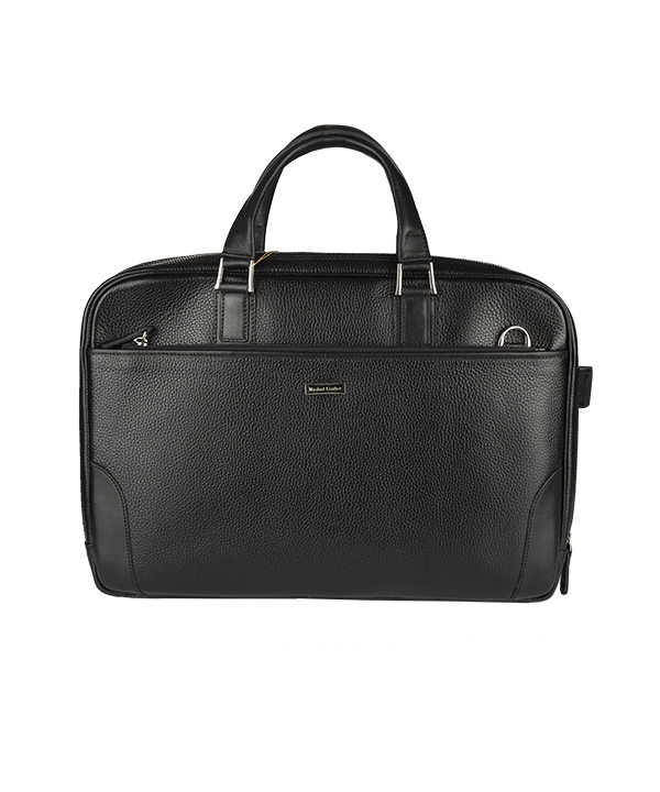 کیف اداری مردانه مشکی چرم مشهد Mashad Leather مدل A5565-001|رنگ مشکی ...