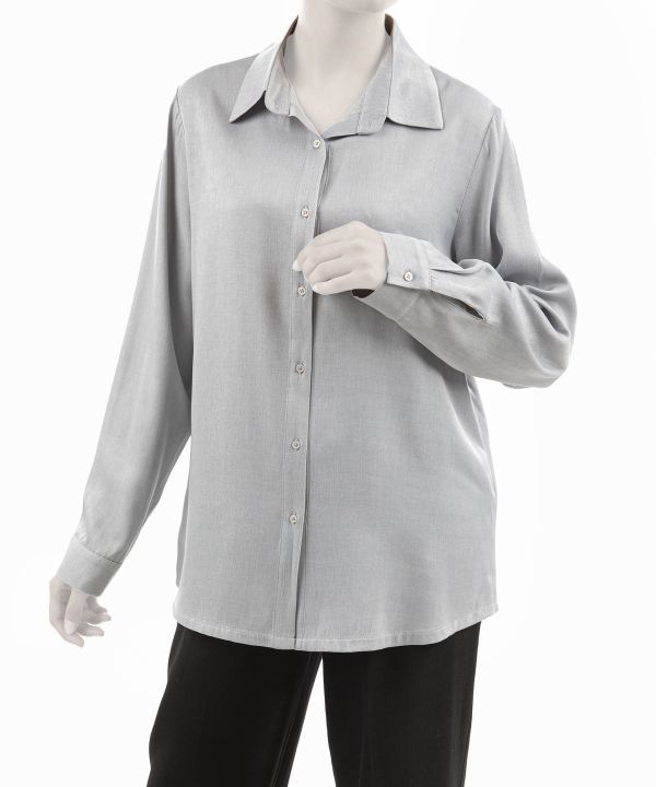 شومیز زنانه زیبو Ziboo کد 012399|رنگ طوسی-بانی مد