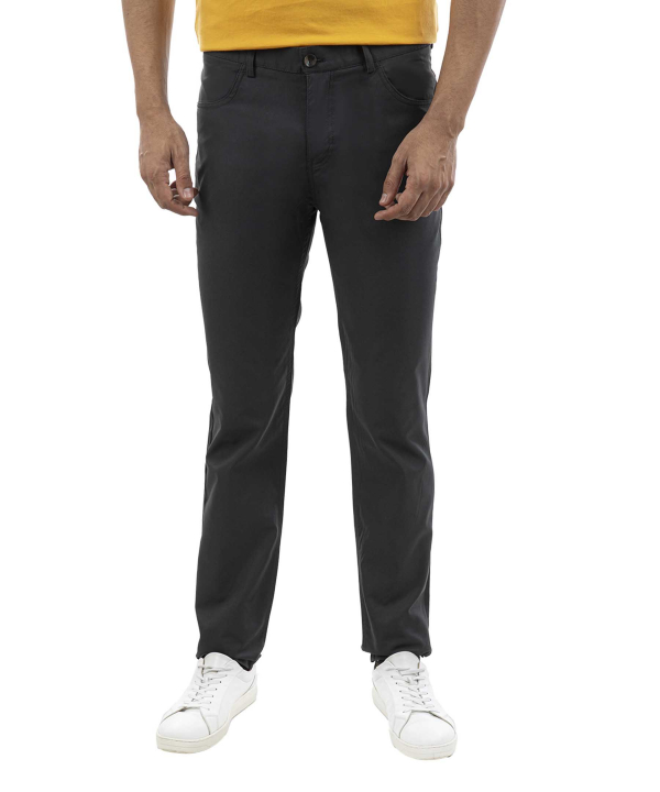 شلوار کتان مردانه برندس Brands کد 50041|رنگ زغالی-بانی مد