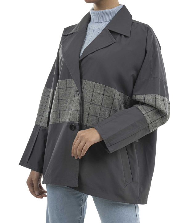 بارانی زنانه ماهو Mahoo کد am-Barani02|رنگ چندرنگ-بانی مد