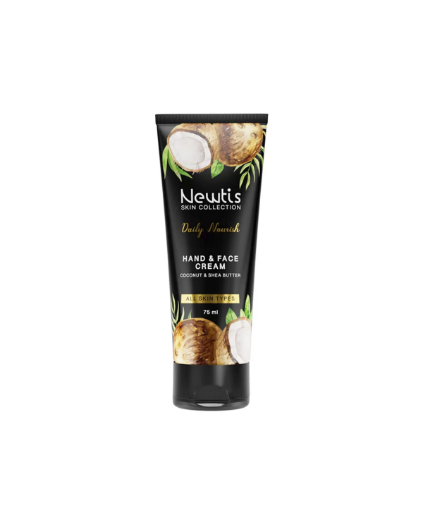 کرم مرطوب کننده تیوپی نیوتیس Newtis مدل نارگیل و شی باتر حجم 75 میلی ...