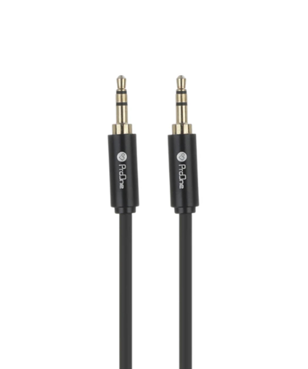 کابل AUX پرووان مدل PCA43 طول 1 متر|رنگ مشکی-بانی مد