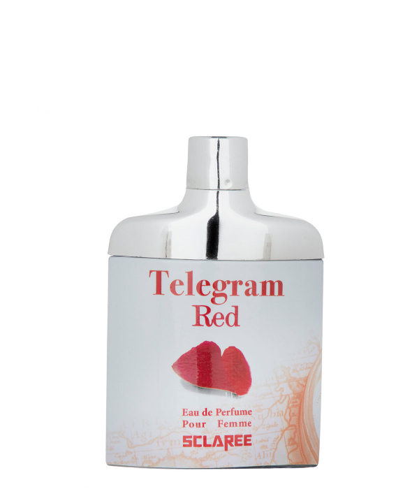 ادوپرفیوم زنانه اسکلاره Sclaree مدل Telegram Red حجم 85 میلی‌لیتر|رنگ سفید-بانی مد