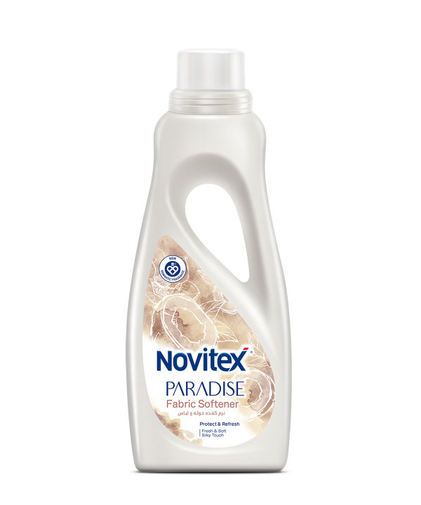 مایع نرم کننده حوله و لباس نویتکس Novitex مدل Paradise وزن 1350 گرم|رنگ سفید-بانی مد