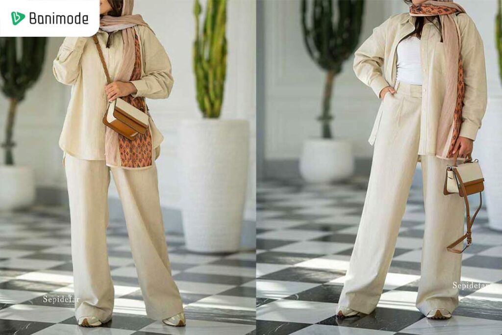 روش های ست کردن رنگ نود در استایل زنانه - بانی مگ